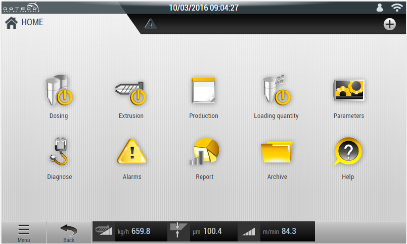 Operator Interface - Doteco